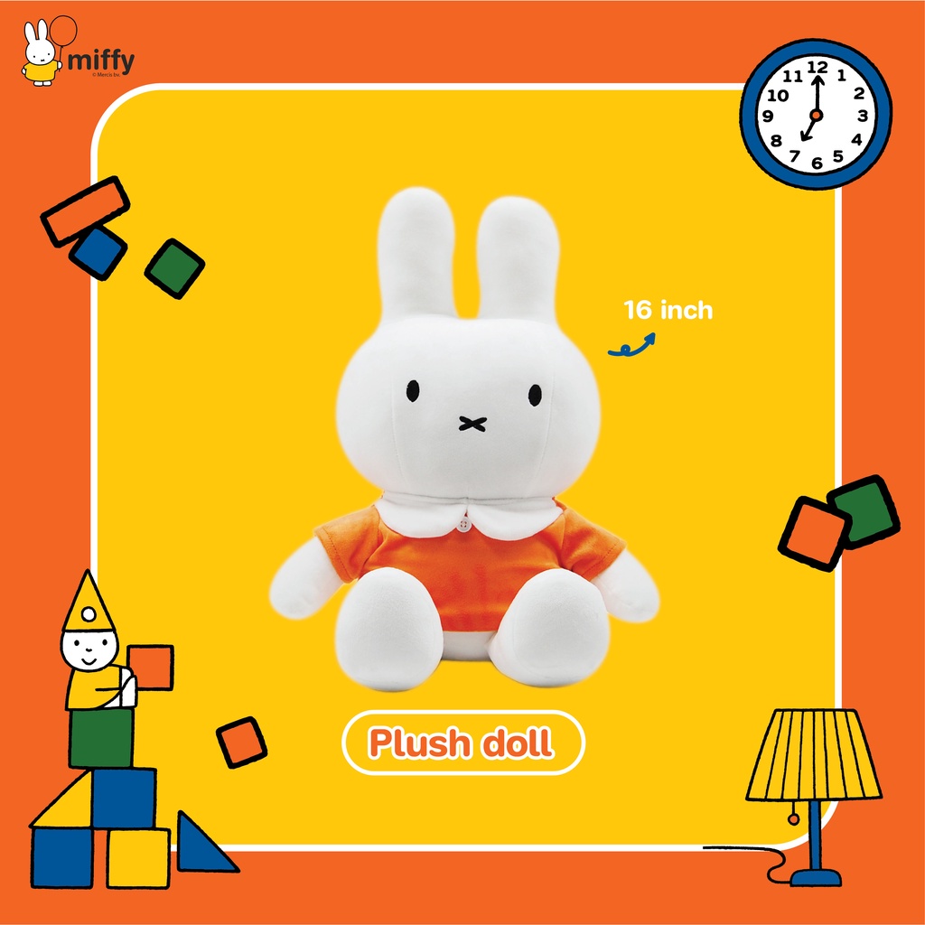 Miffy Full Body Plush Doll 16 inch | Shopee Thailand