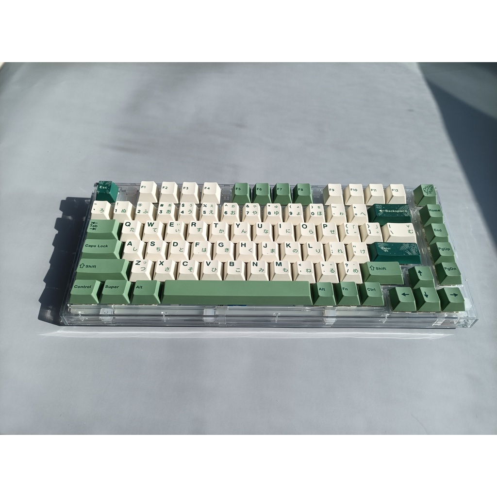 GMK Botanical keycaps cherry profile five sides dye-sublimation PBT ...
