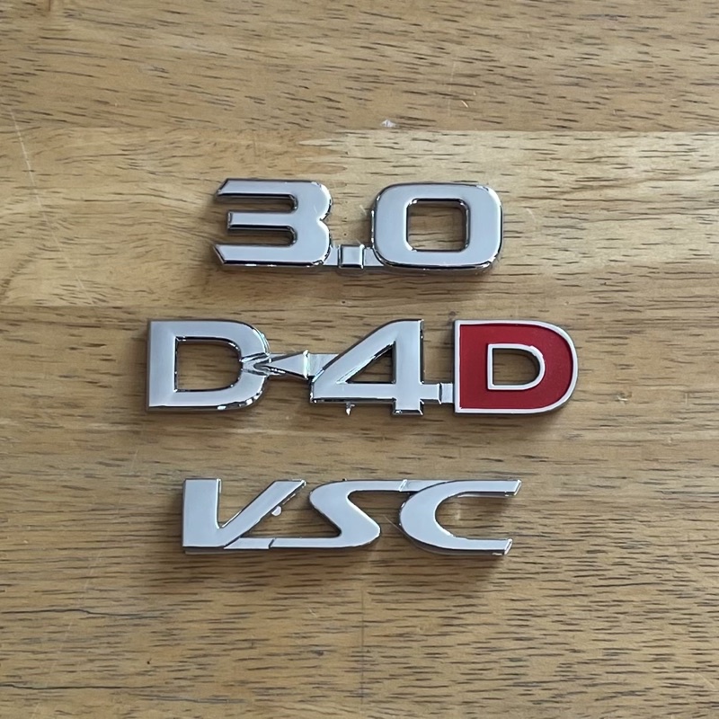 โลโก้ 3.0 D4D VSC (จำนวน 3 ชิ้น) | Shopee Thailand