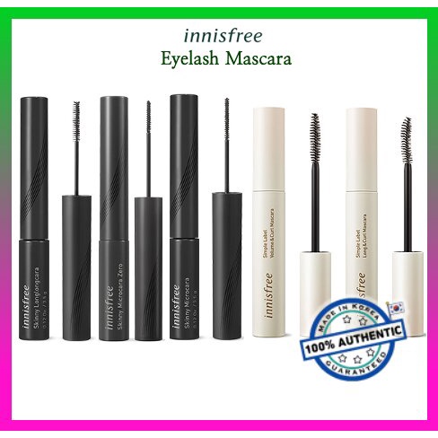 innisfree Mascara (Simple Label Long&Curl Mascara, Simple Label Volume ...