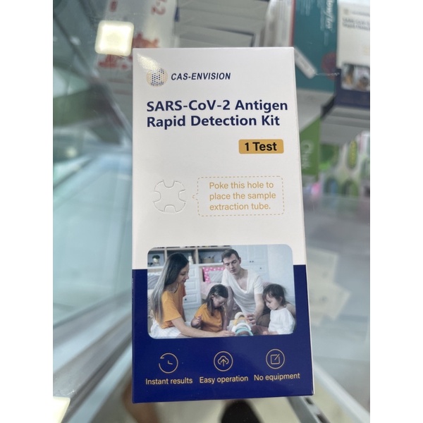 Cas-Envision SARS-CoV-2 antigen rapid detection kit | Shopee Thailand