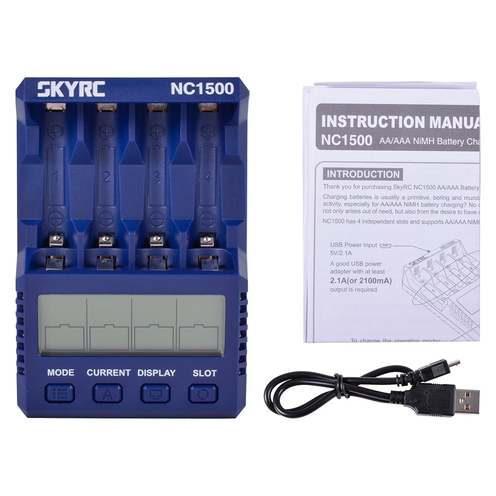 เครื่องชาร์จ SKYRC MC3000 NC2500 Pro / NC2200 เครื่องชาร์จแบตเตอรี่ ...