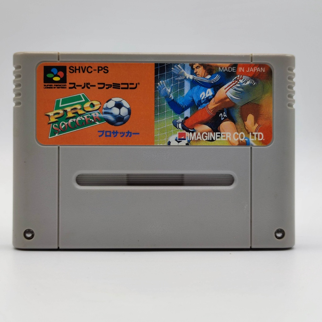 PRO SOCCER เล่นได้ ตลับแท้ Super Famicom [SFC] | Shopee Thailand