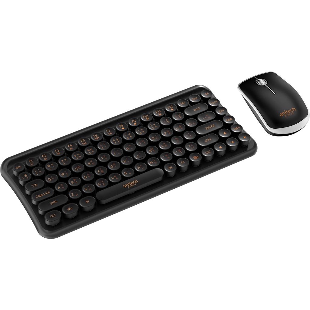 P809 WIRELESS MOUESE COLOR BLACK /MINT /GRAY/ PINK คีย์85 /2.5G ...