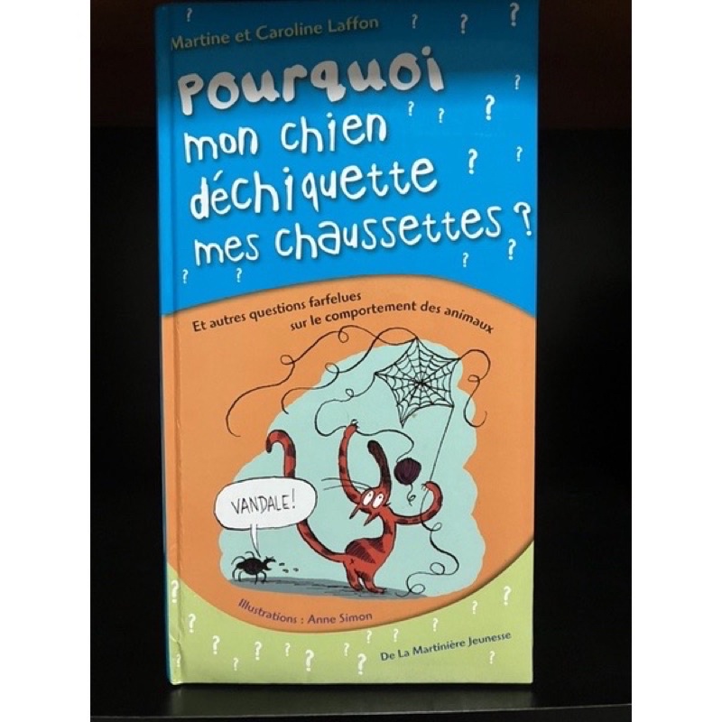 หนังสือมือสอง ภาษาฝรั่งเศส | Pourquoi mon chien déchiquette mes ...