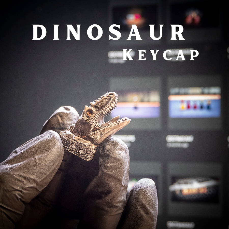 ส่งฟรี Artisan keycap dinosaur | Shopee Thailand