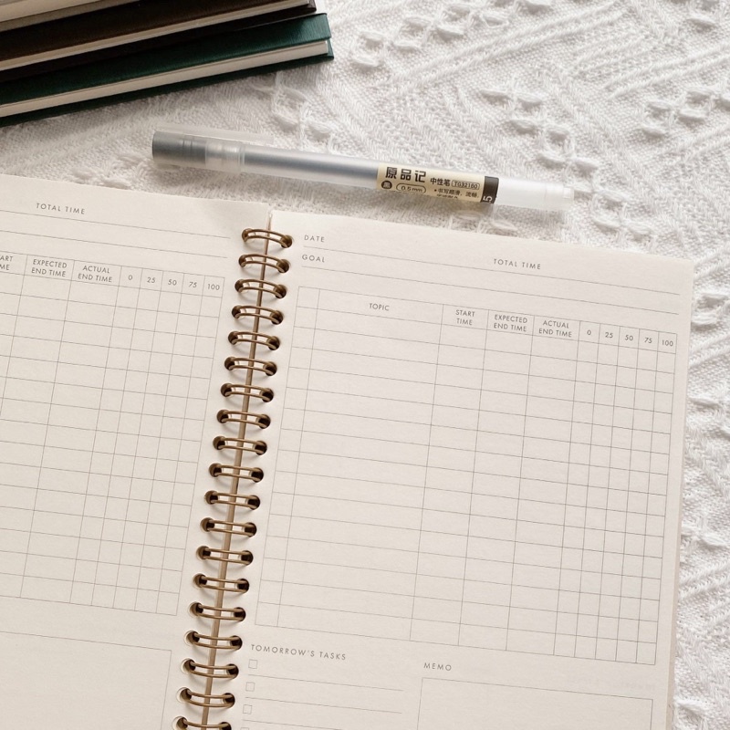 Study Tracker Book - Study Planner Study Book - Study Planner Study ...