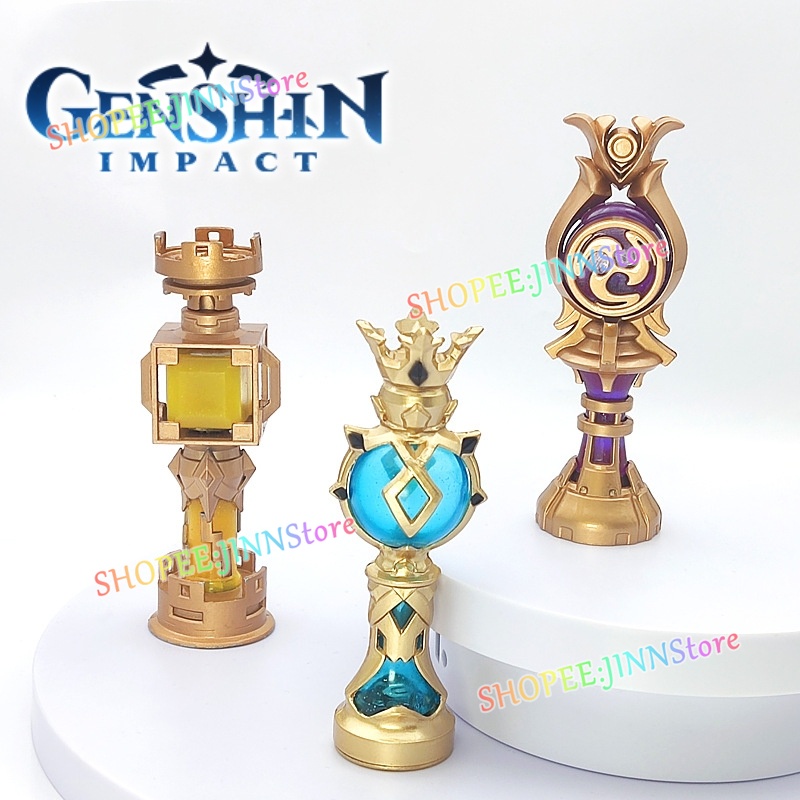 - Jn - Genshin IMPACT Gnosis คอสเพลย์ Raiden Shogun Barbatos Morax ...