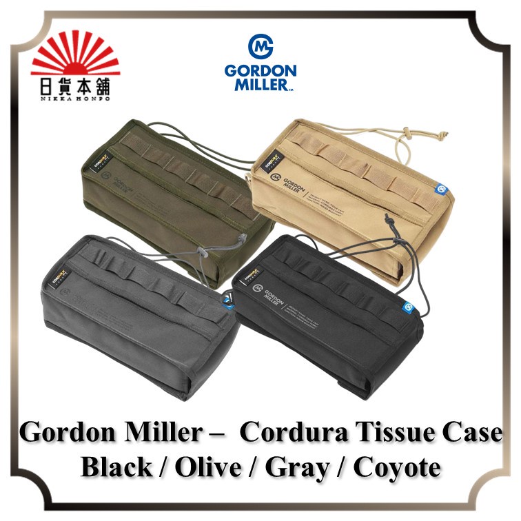 Gordon Miller - Cordura Tissue Case Black / Olive / Gray / Coyote ...