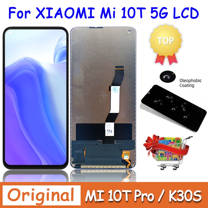 6.67 LCD สําหรับ Xiaomi Mi 10T 10T Pro 5G Redmi K30S M2007J3SY ...