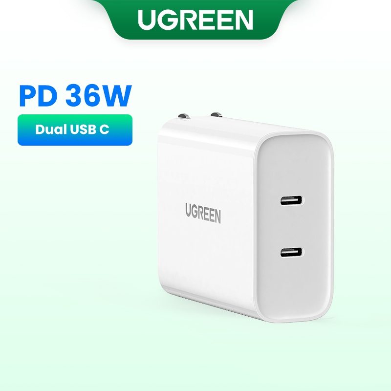 Ugreen PD36W USB PD Charger Quick Charge 4.0 3.0 for iPhone 14 Pro XS Macbook iPad QC 3.0 USB ...