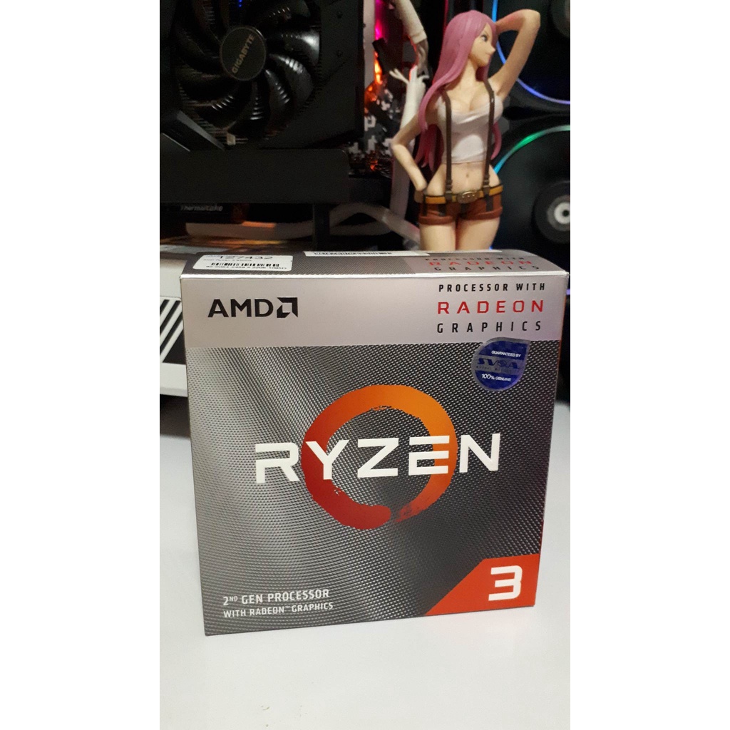 CPU (ซีพียู) AMD RYZEN 3 3200G 3.6 GHz Integrated GraphicsRadeon Vega 8 ...