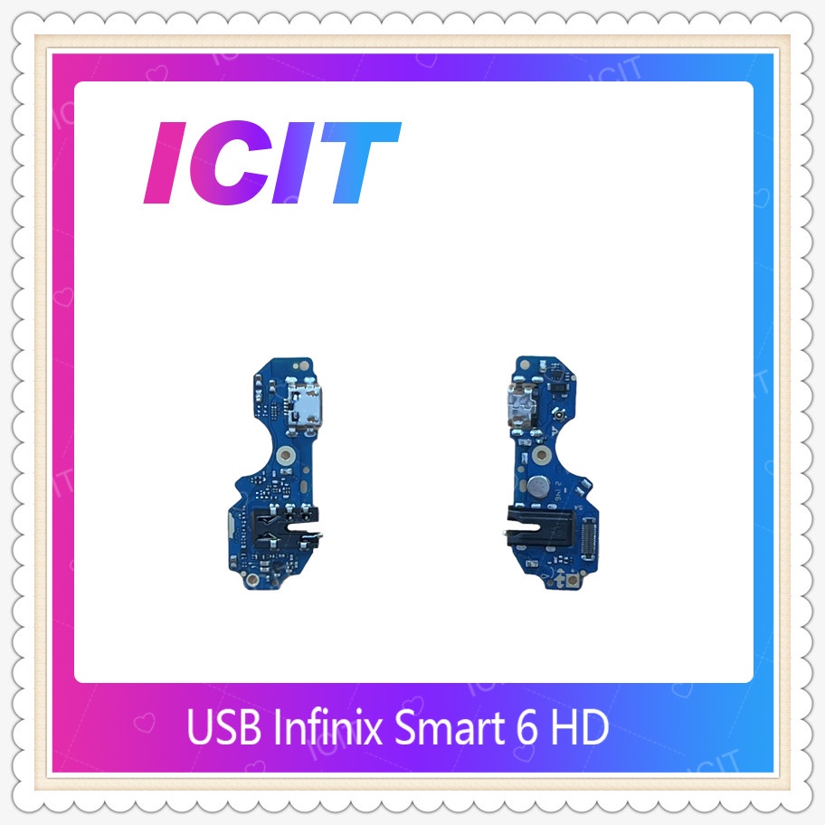 USB Infinix Smart 6 HD อะไหล่สายแพรตูดชาร์จ แพรก้นชาร์จ Charging ...