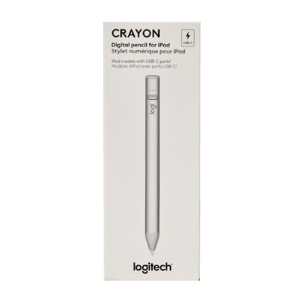 Logitech Crayon (2022, Silver) Digital Pencil, USB-C | Shopee Thailand