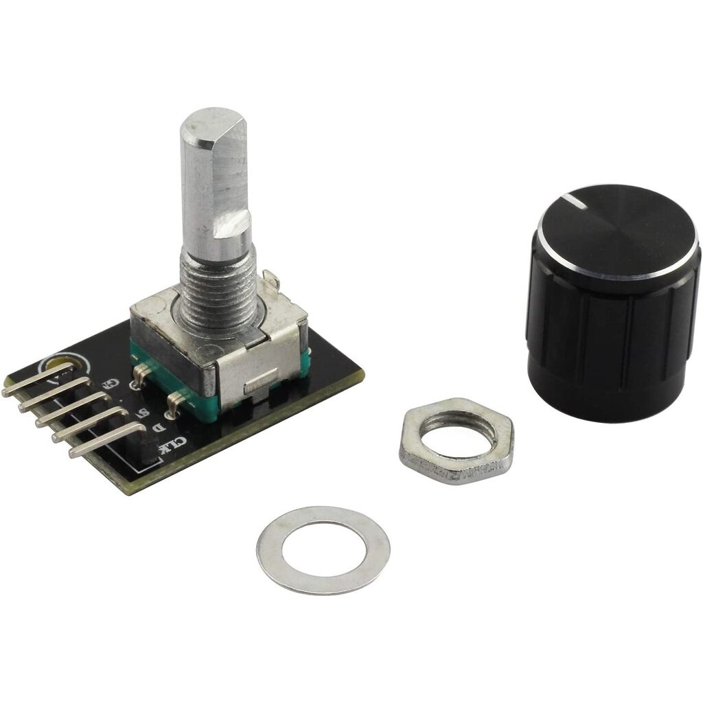 Arduino Rotary Encoder Module (KY-040) อุปกรณ์ที่แปลงการหมุน | Shopee ...