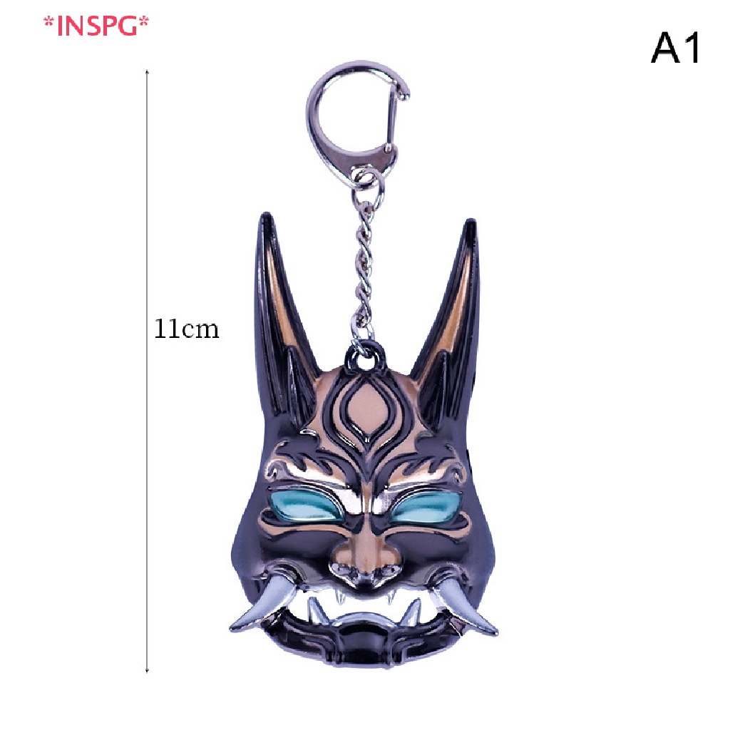 Inspg> ใหม่ พวงกุญแจโลหะ จี้เกม Genshin Impact Yasha Xiao Mask | Shopee ...