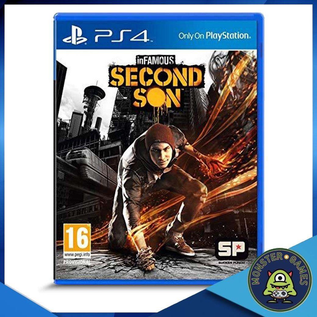 Infamous Second Son Ps4 แผ่นแท้มือ1!!!!! (Ps4 games)(Ps4 game)(เกมส์ Ps ...