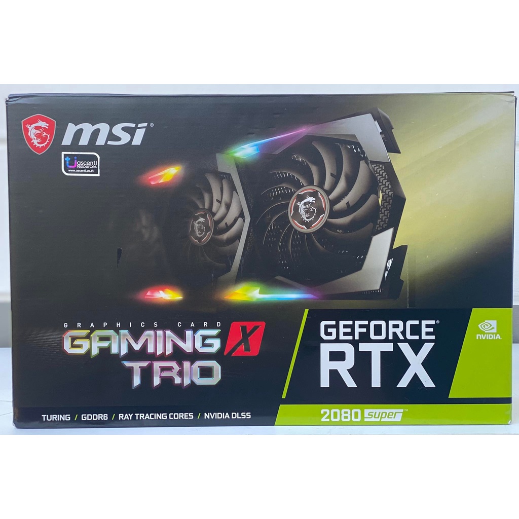 VGA (การ์ดจอ) RTX 2080, 2080S, 2080TI, 2070S 8GB DDR6 หลายรุ่น | Shopee ...
