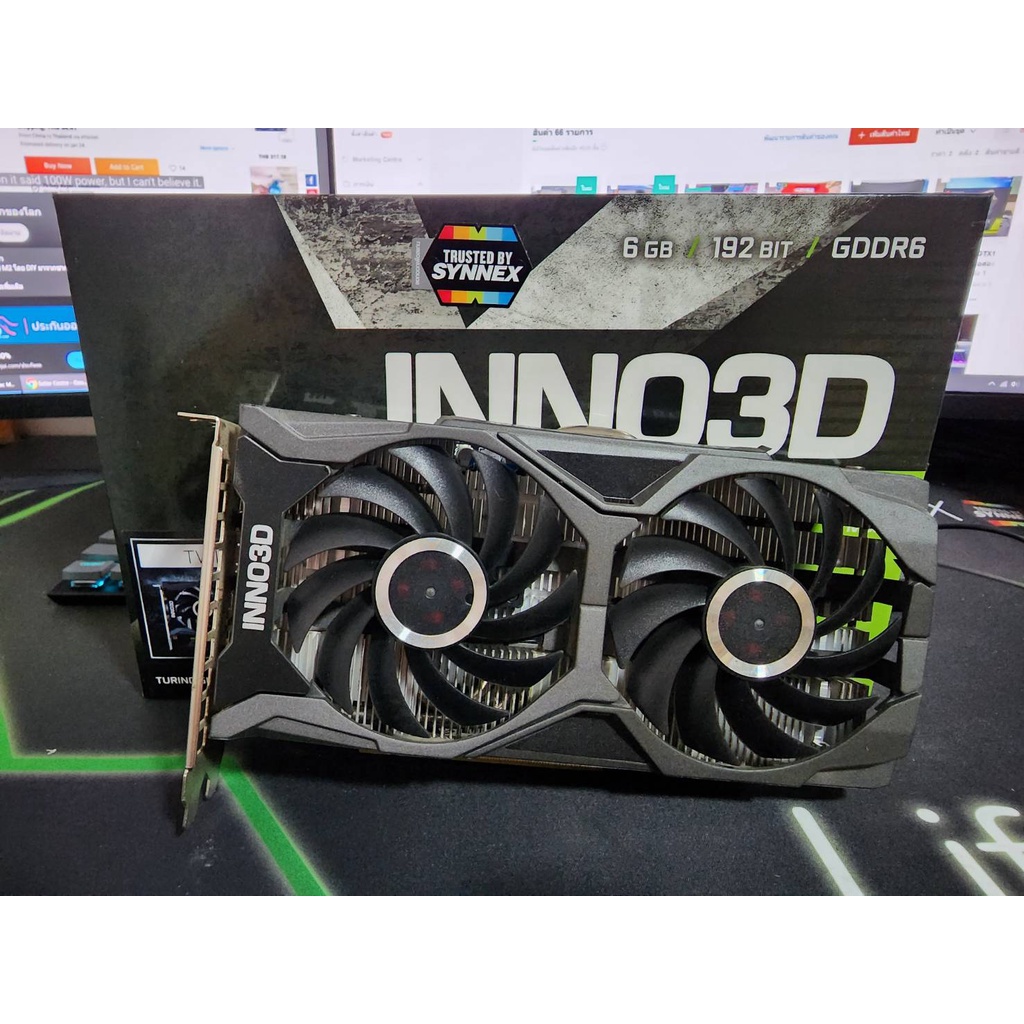 INNO3D GEFORCE GTX 1660 SUPER TWIN X2 - 6GB GDDR6 มือสอง | Shopee Thailand