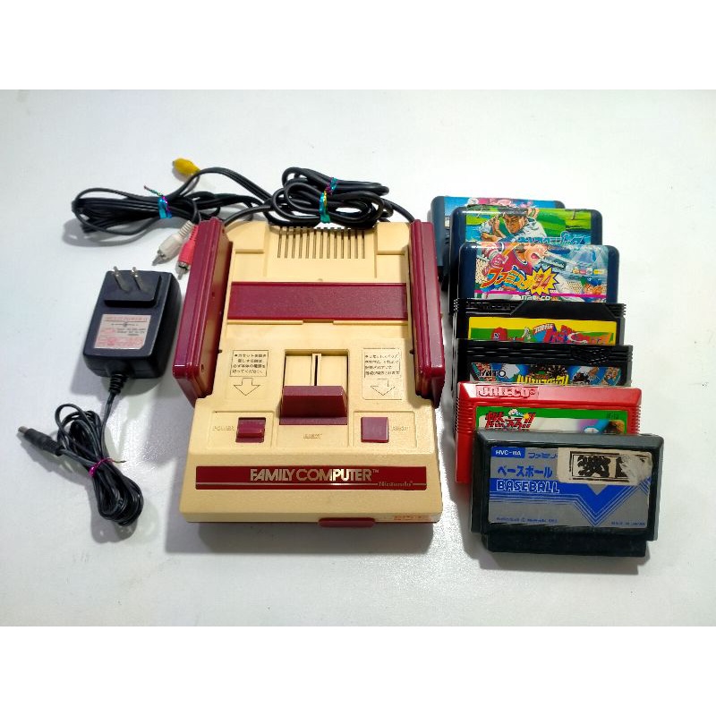 Famicom Japan แท้ ชุดไฟไทยพร้อมเล่น ตลับเกมสุ่ม 5 ตลับ เล่นได้ทุกเกม ...