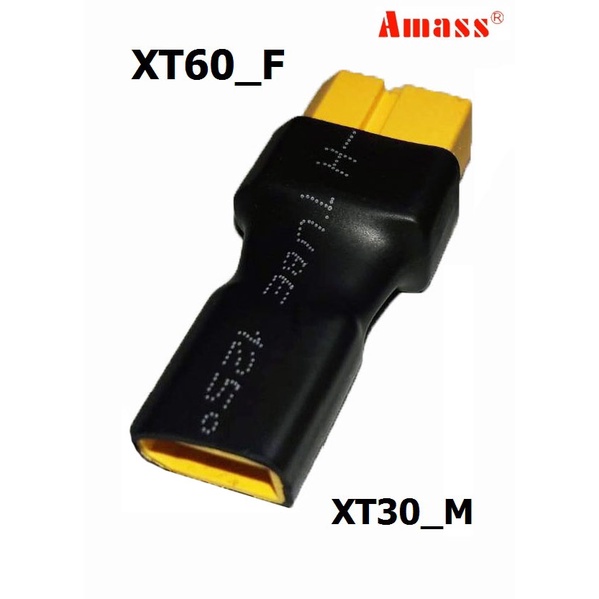 [[ส่งจากไทย]] Connector Plug XT30 to XT60 (สำหรับเชื่อมต่อหัวปลั๊ก2แบบ) | Shopee Thailand