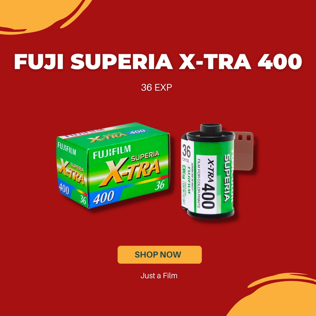 ฟิล์มสี Fuji Superia X-tra 400 36exp ฟิล์ม 35mm ฟิล์ม 135 | Shopee Thailand