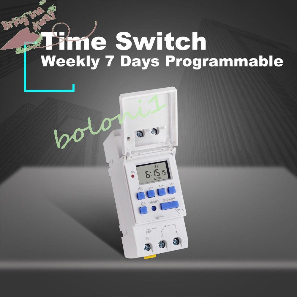 [COD] Timer Intelligent Electronic Digital Rail Type 7 Days ...