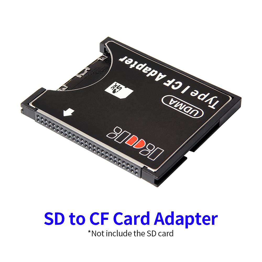 Compact Flash CF Card Adapter Converter MicroSD Type1 SDHC SD MMC ...