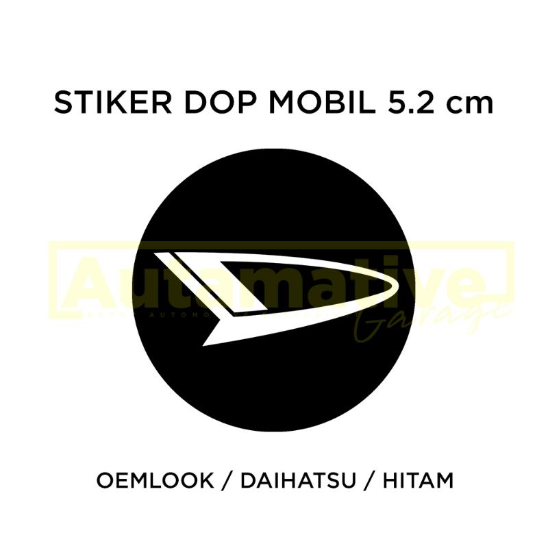 Daihatsu Car Hubcap Sticker 5.2 cm OEM JDM Style | Shopee Thailand