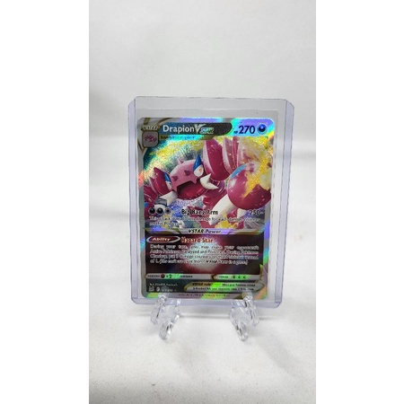 Pokemon Card "Drapion Vstar 119/196" ENG Lost Origin | Shopee Thailand