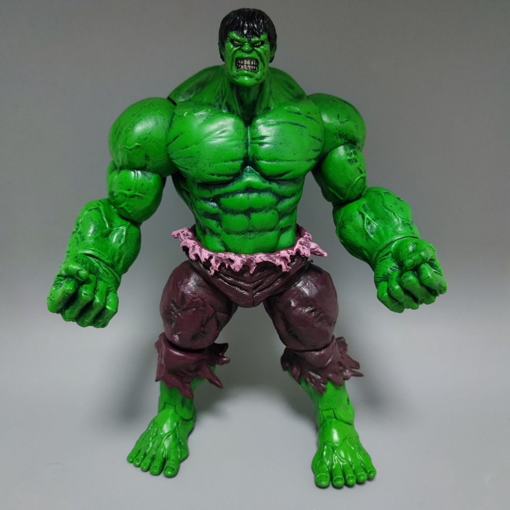 ♚☁ Marvel Select DST Wild Hulk Hulk โมเดลตุ๊กตาขยับได้ขนาด 9 นิ้ว ...
