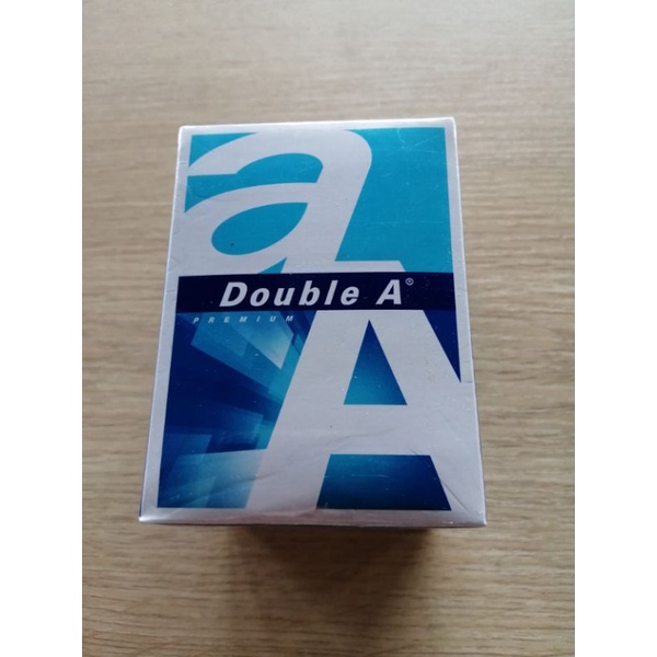 กระดาษ Double A Mini.box 80 แกรม สีขาวล้วน | Shopee Thailand