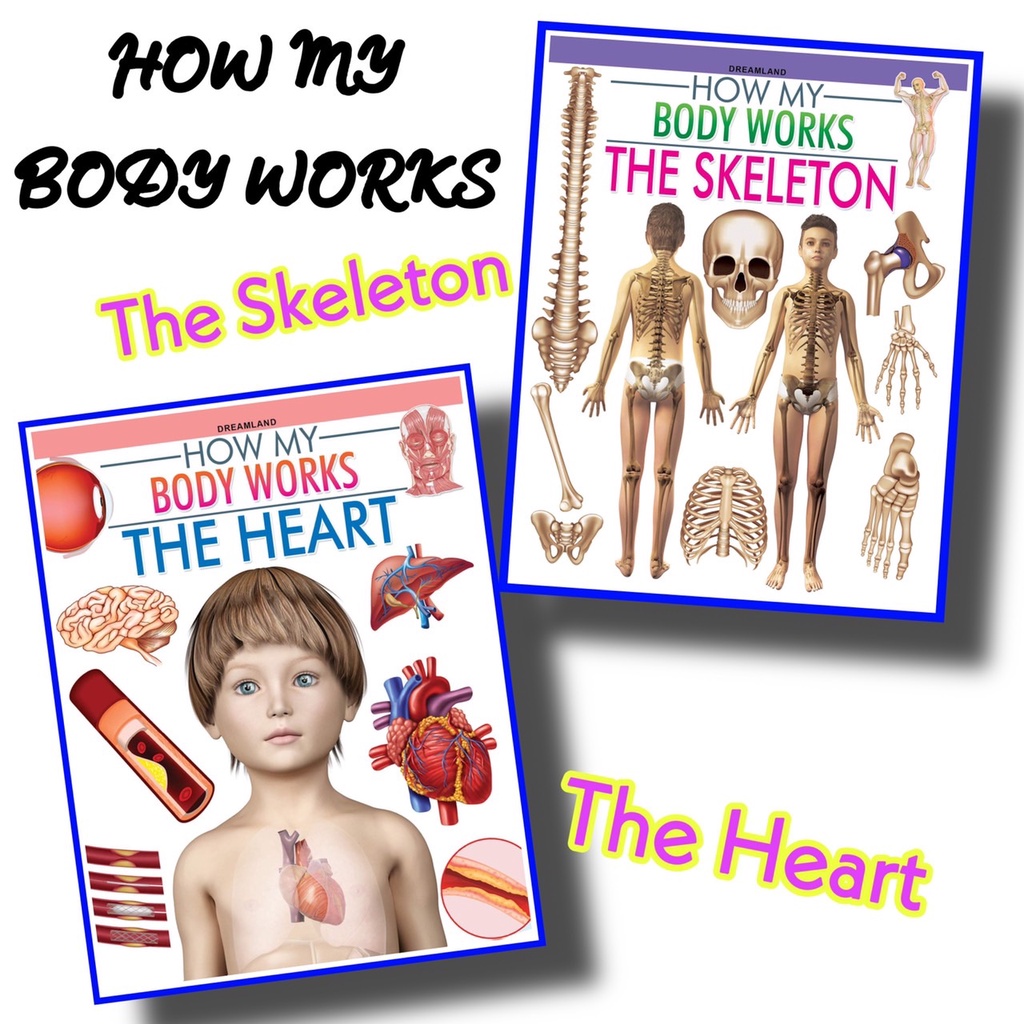 ชุดหนังสือวิทยาศาสตร์ How My Body Works ชุด 2 เล่ม | Shopee Thailand