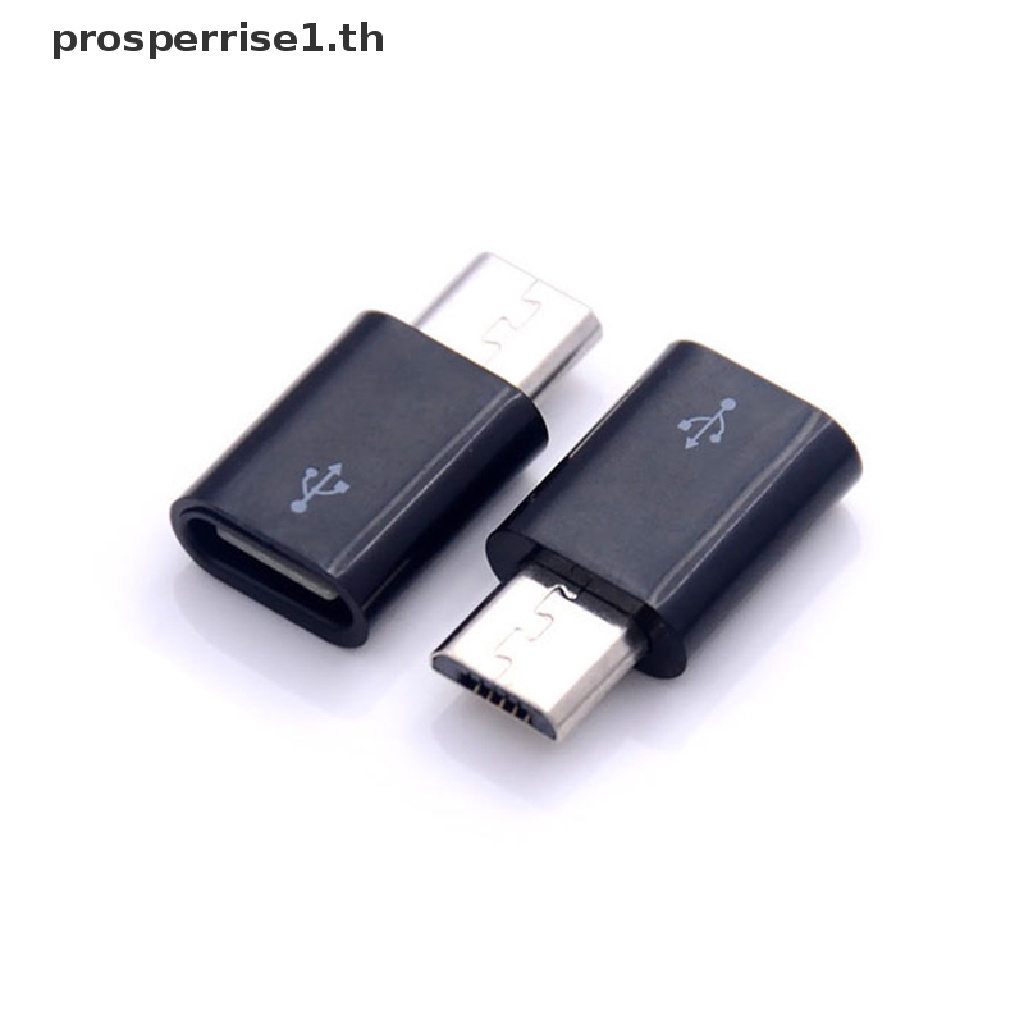 [PPTH] อะแดปเตอร์แปลง Type C Female To Micro USB Male สําหรับ Android ...