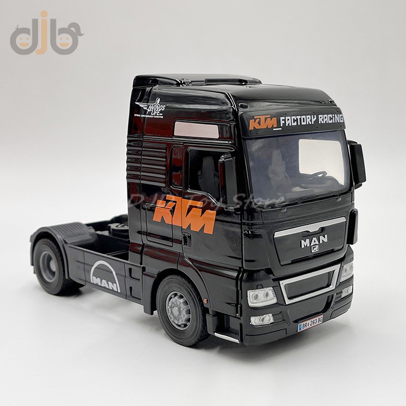 โมเดลรถบรรทุกโลหะ Joy City Man TGX KTM ขนาด 1:32 ของเล่นสะสม สําหรับ ...