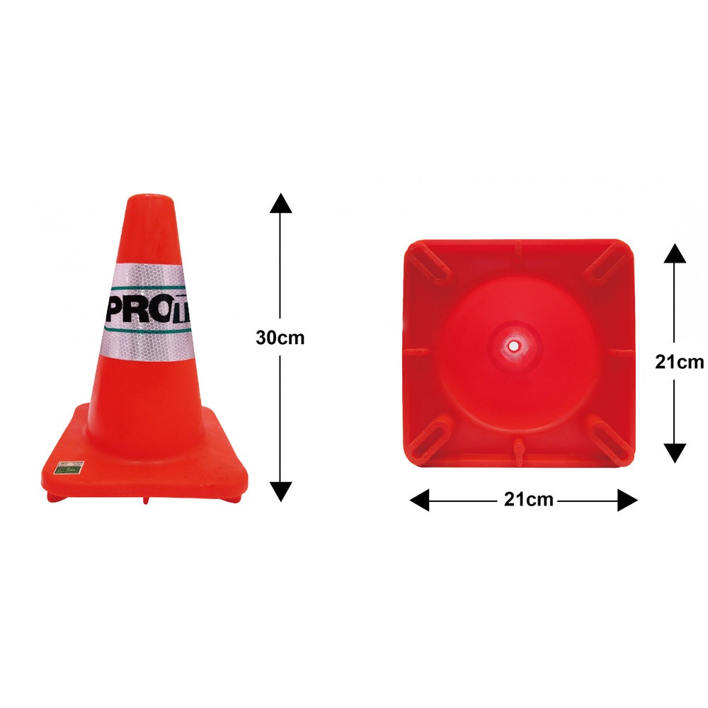 กรวยจราจร PVC รุ่น DTA30 ขนาด 300 mm Pro-tx สีส้ม | Shopee Thailand