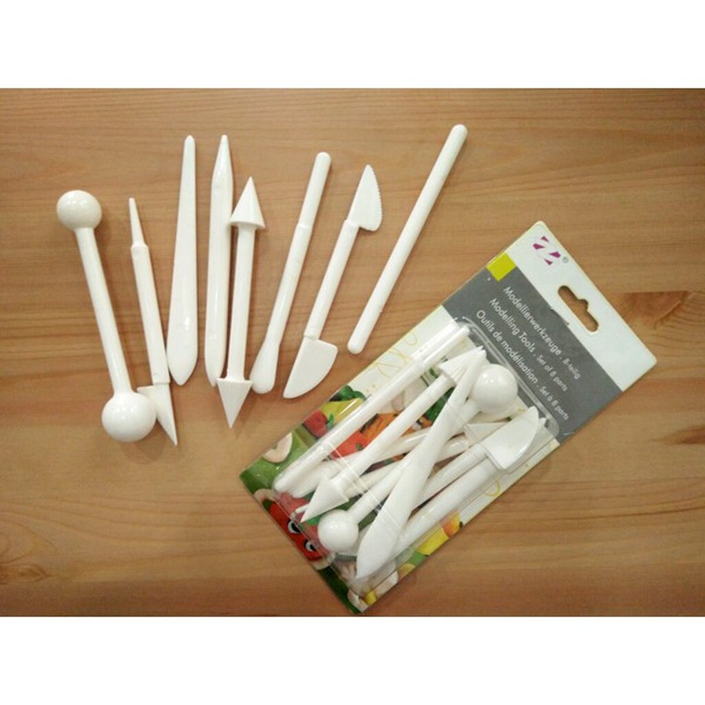 Modelling Tools เซ็ต 8 ชิ้น (ขนาดใหญ่) | Shopee Thailand
