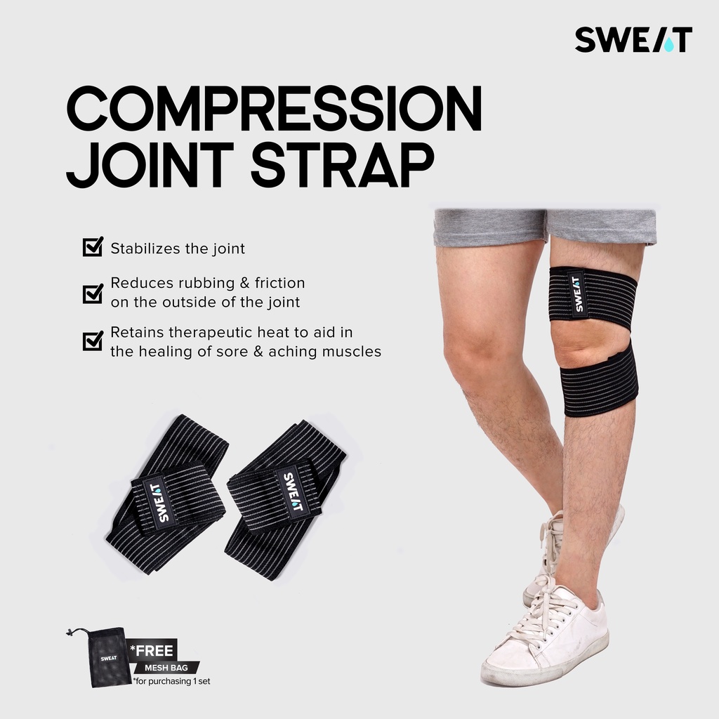 Siku Sweat JOINT SUPPORT COMPRESSION KNEE STRAP PROTECTOR JOINT KNEE ...