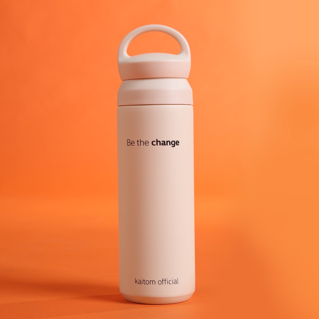 kaitom official - กระบอกน้ำเก็บอุณหภูมิ "Be the Change" ขนาด 500 ML ...