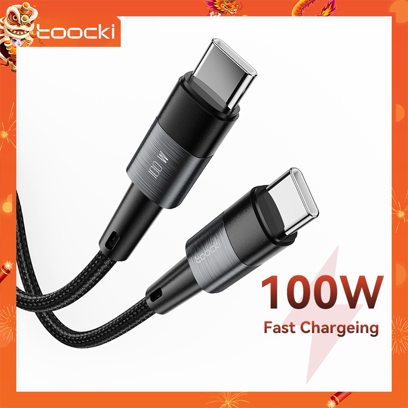 Toocki สายชาร์จ usb type c ios ชาร์จเร็ว 100w 60w 66w 36w 12w 6A 5A 3A ...