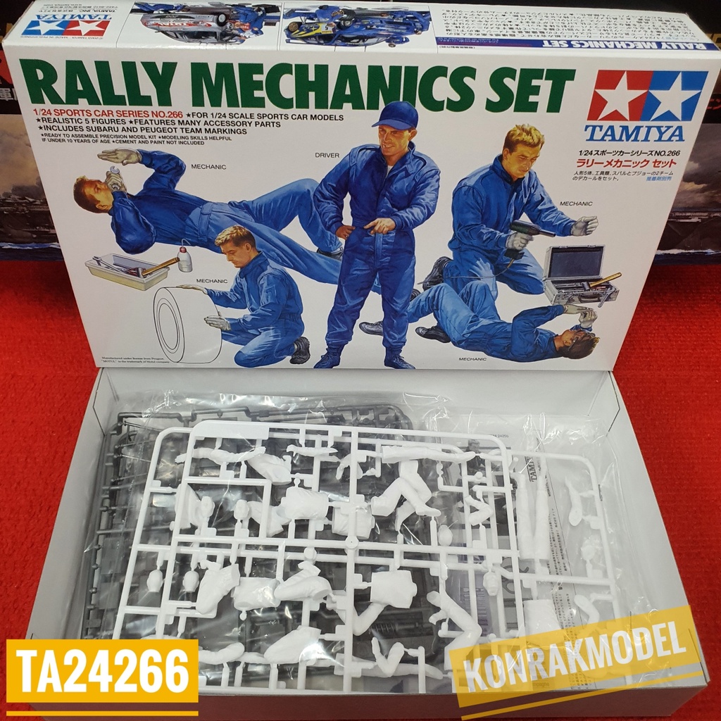 TAMIYA 24266 RALLY MECHANICS SETS [1/24] | Shopee Thailand