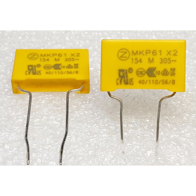ZXE MKP61 0.15uf 154 150nf 305V AC Metallized Polypropylene Film MKP X2 ...