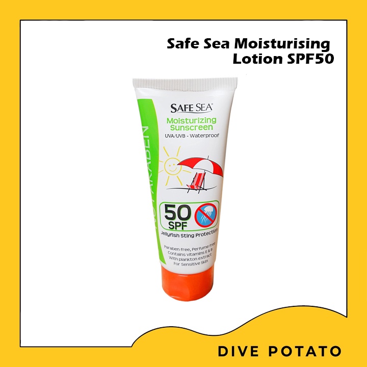 Safe Sea SPF50 Lotion 100ml. | Shopee Thailand