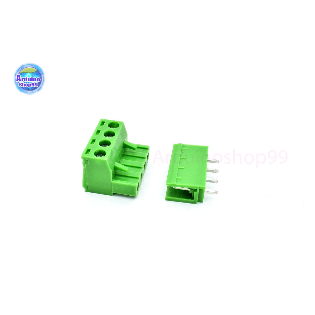 Terminal Block PCB connector 4P / 2EDGK 5.08mm plug-in ( 1 ชุด ผู้+เมีย ) | Shopee Thailand
