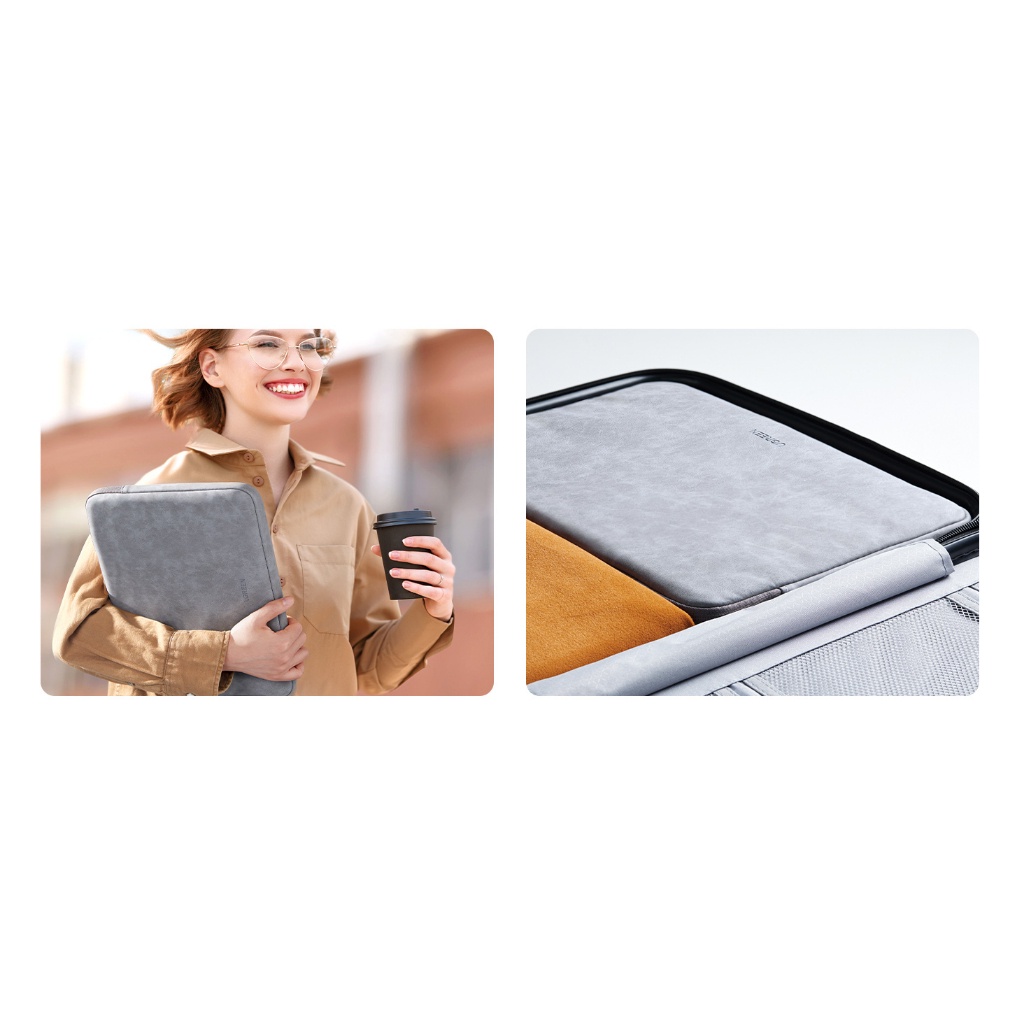 Ugreen รุ่น 60985 กระเป๋าใส่แม๊คบุ๊ครองรับขนาด 13.3 นิ้ว. Leather ...