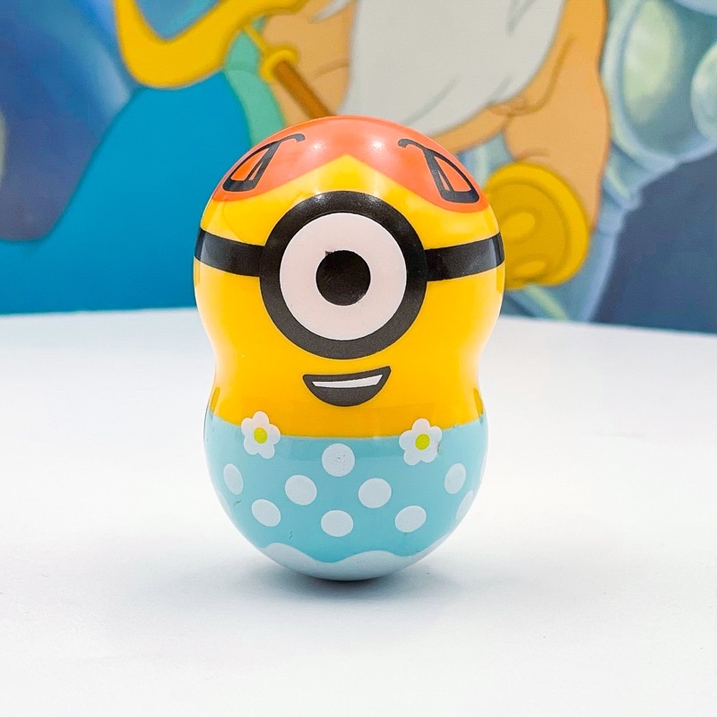 ตุ๊กตาล้มลุกมินเนี่ยน Minions Coo'nuts Bandai ลิขสิทธิ์แท้ ของสะสมมือ ...