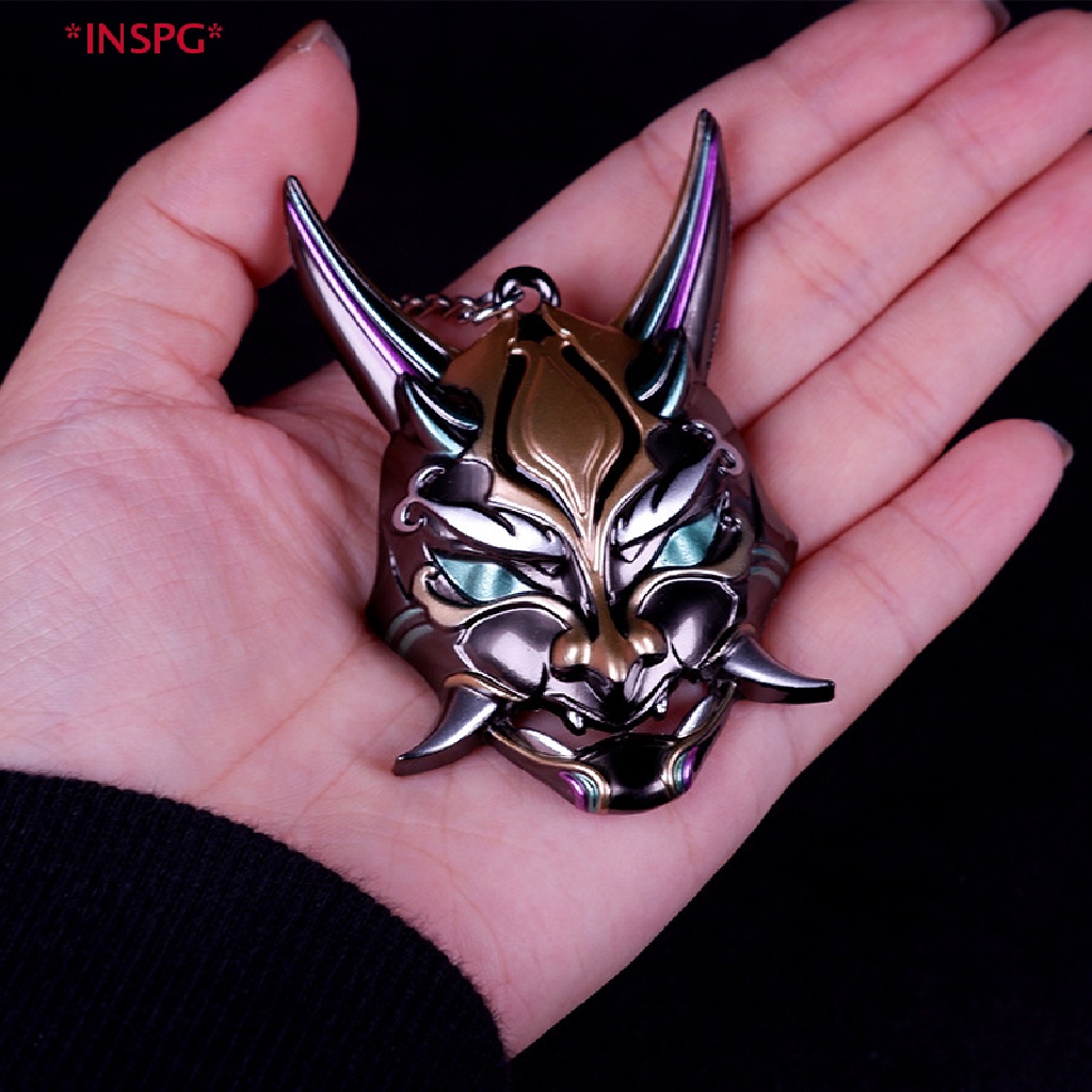 Inspg> ใหม่ พวงกุญแจโลหะ จี้เกม Genshin Impact Yasha Xiao Mask | Shopee ...