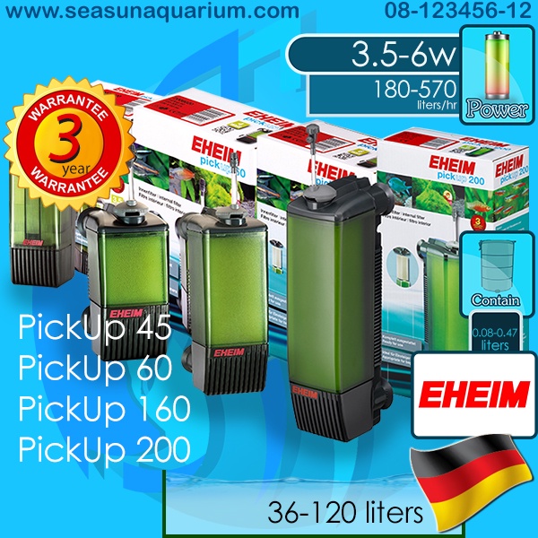 Eheim PickUp 45 / 60 / 160 / 200 เครื่องกรองตู้ปลา internal filter เครื่องกรองในตู้ปลา aquarium ...