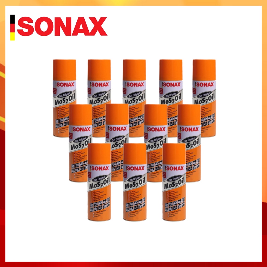 (ยกลัง12กระป๋อง) SONAX 400ML น้ำมันครอบจักรวาล น้ำมันหล่อลื่น ขนาด 400มล. | Shopee Thailand