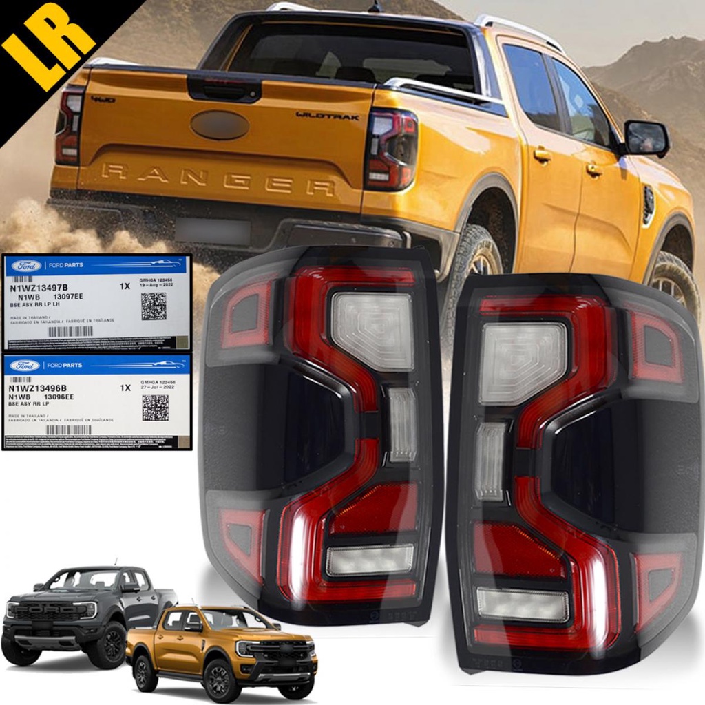 * ของแท้ * ไฟท้าย LED รุ่น ฟอร์ด เรนเจอร์ FORD RANGER RAPTOR WILDTRAK ...